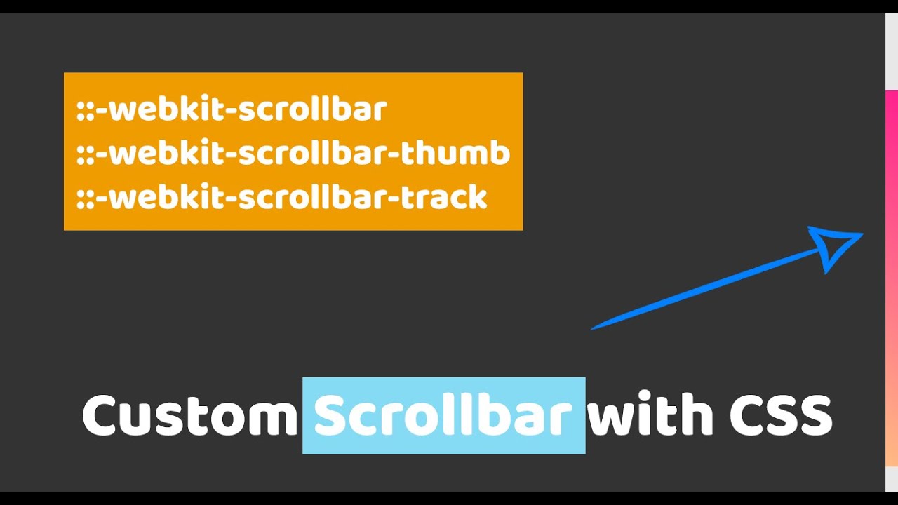 Scrollbar Css Simple At Aileen Markham Blog