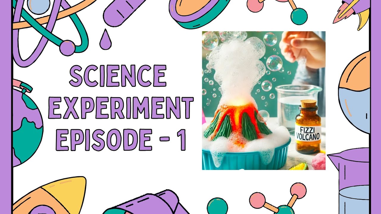 Science Experiment Episode 1 Fizzi Volcano Youtube