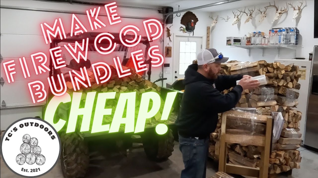 Firewood Side Hustle How To Make Bundles Cheap Youtube