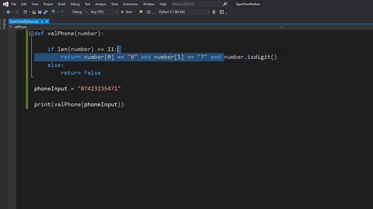 Python Validation How To Validate A Mobile Phone Number Using Python