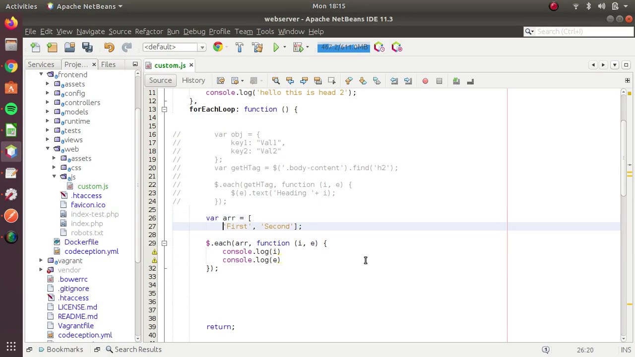 Jquery Lession Foreach Loop Youtube