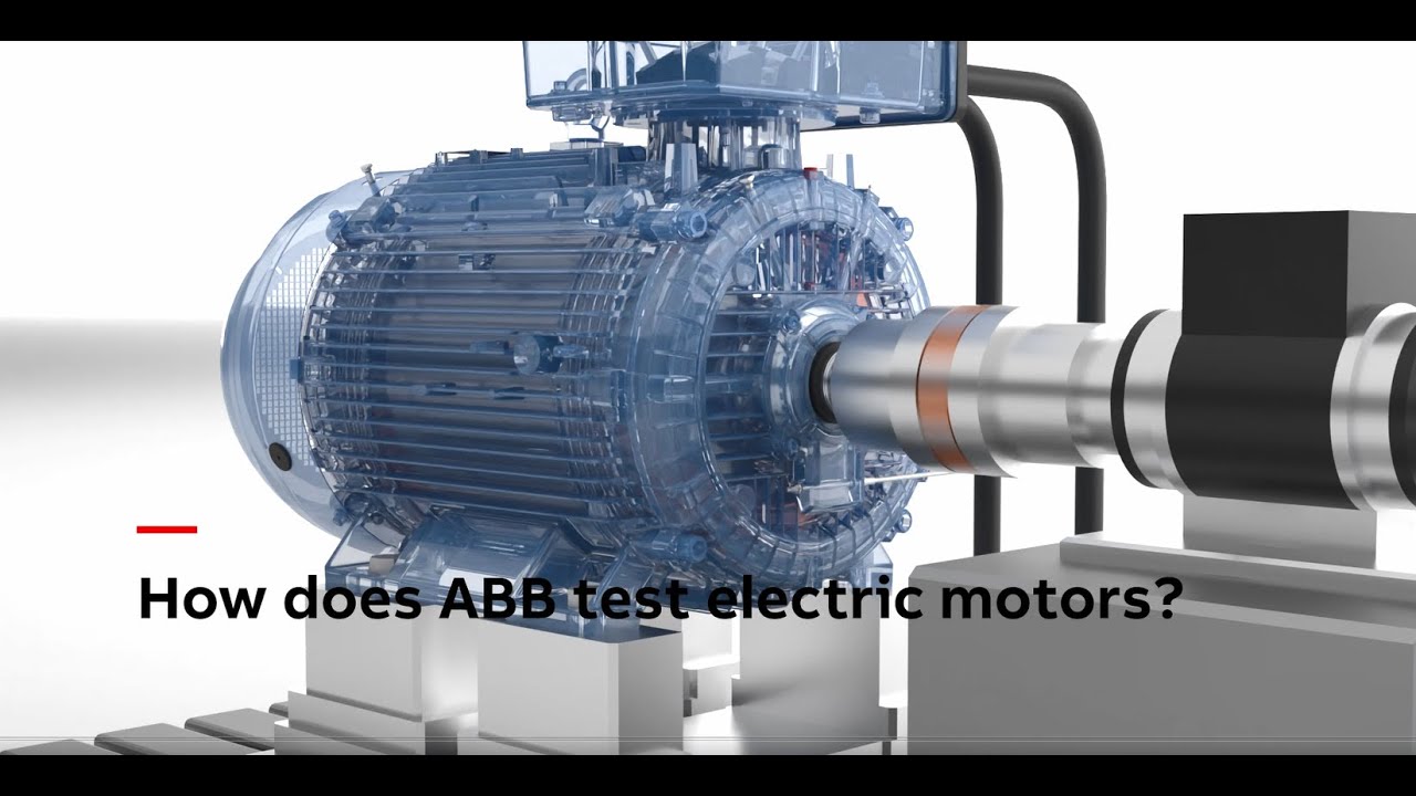 How Does Abb Test Electric Motors Youtube