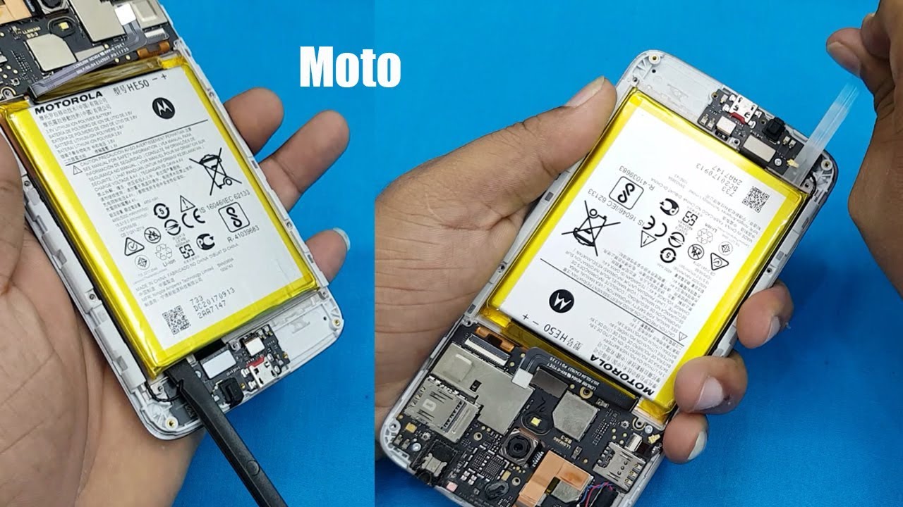 Moto E4 Plus Battery Replacement How To Remove Moto E4 Plus Battery