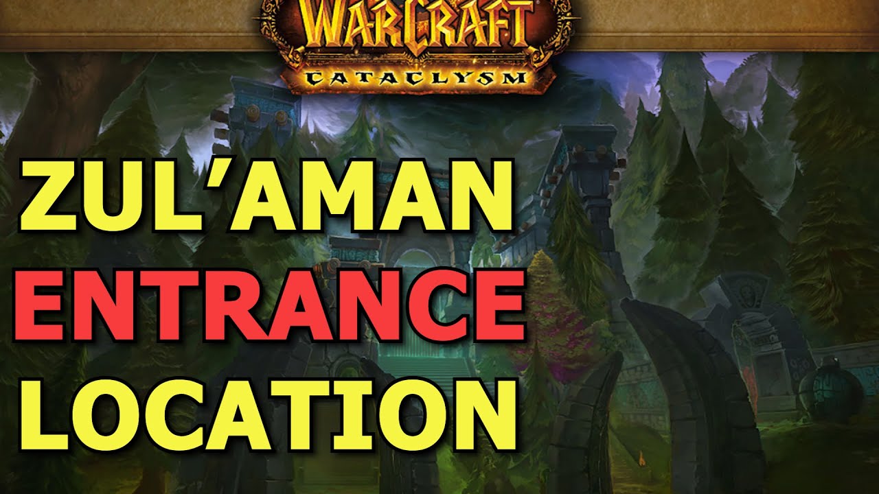 Zul Aman Dungeon Entrance Location Youtube