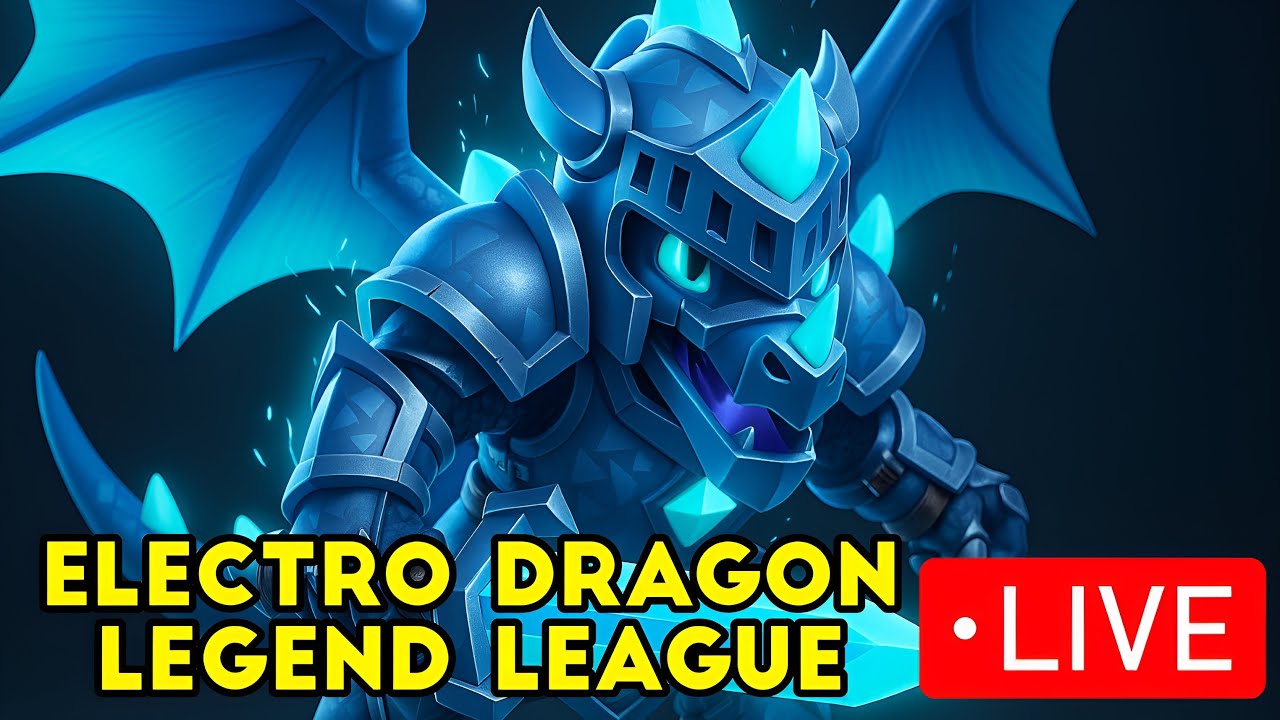Electro Dragon Attack Legend League Youtube