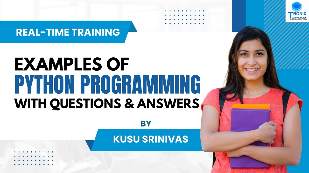 Python Programming Questions With Answers Python Tutorials Python