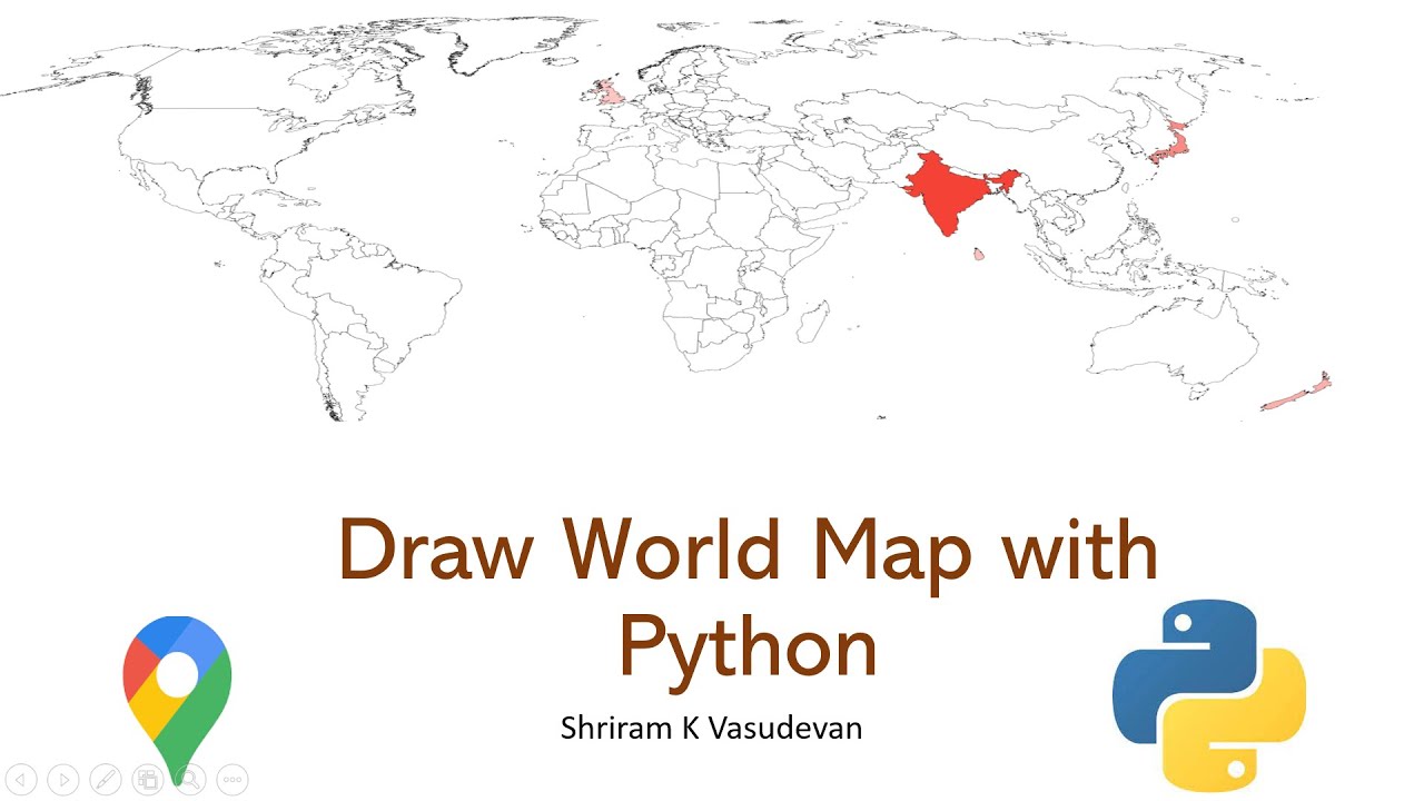 World Map With Python And Pygal Youtube