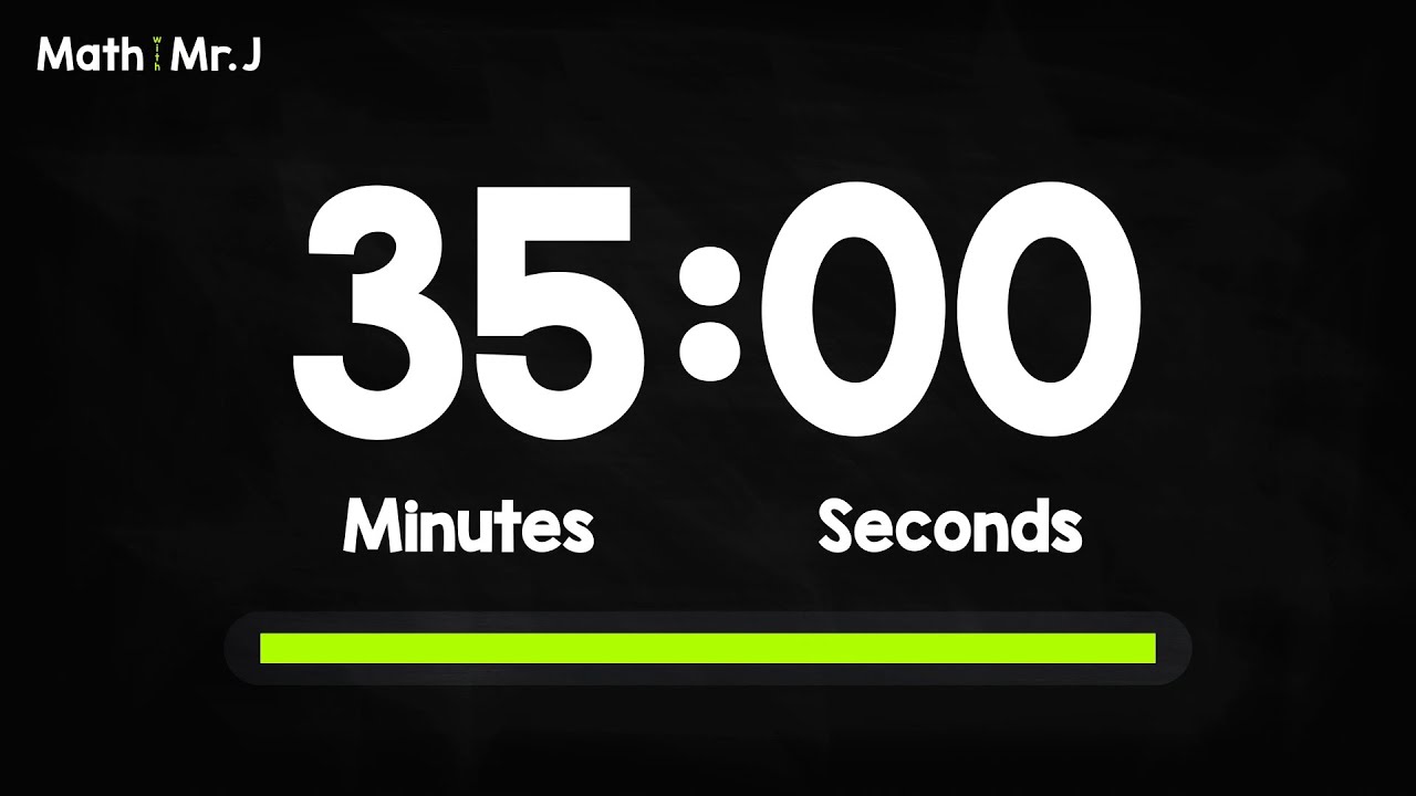 35 Minute Timer Youtube