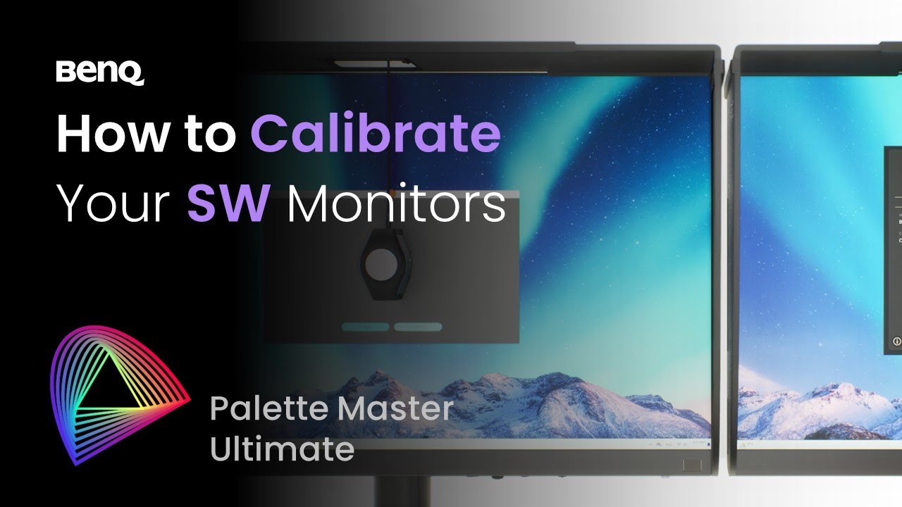 How To Calibrate Your Benq Sw Monitors With Palette Master Ultimate