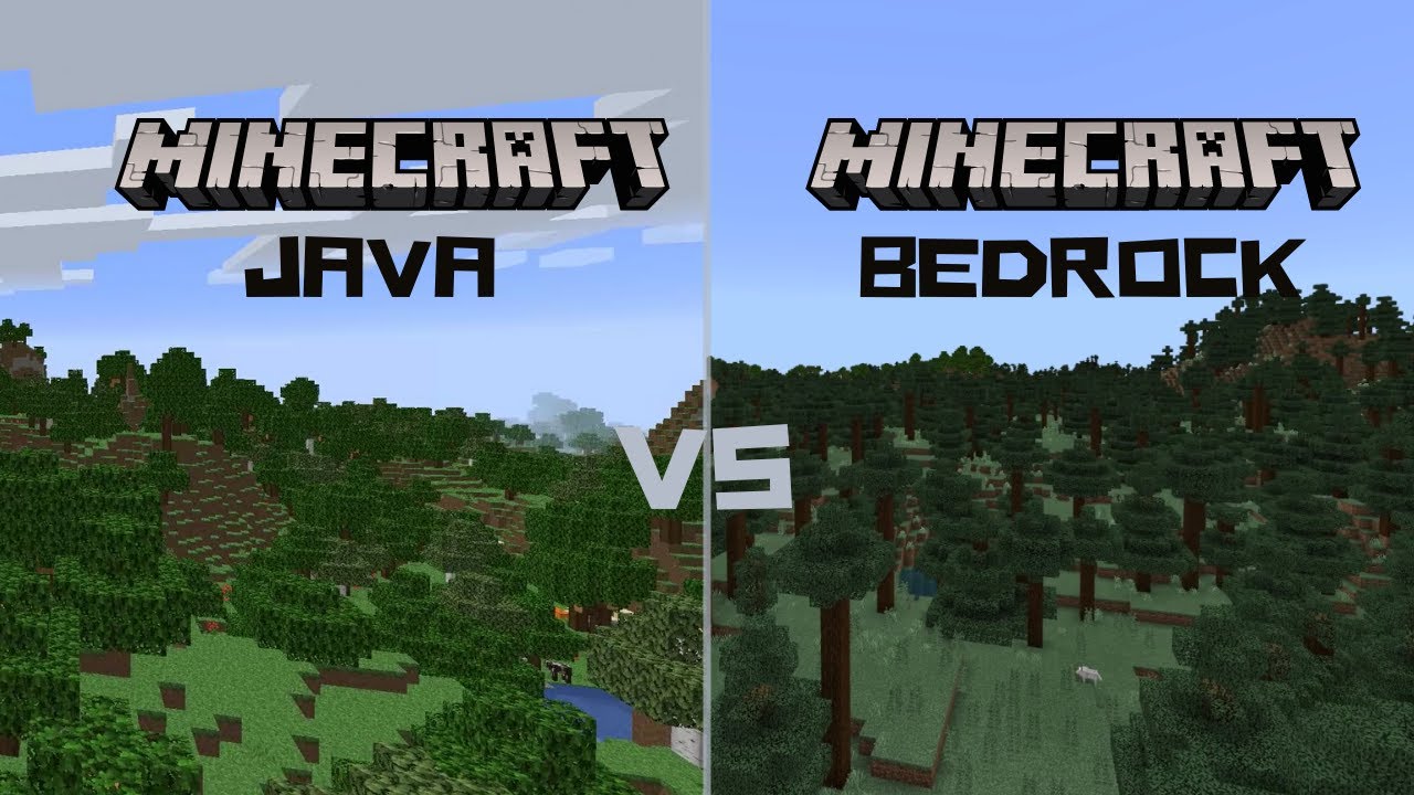 Minecraft Java Edition Vs Bedrock Edition Major Differences Which