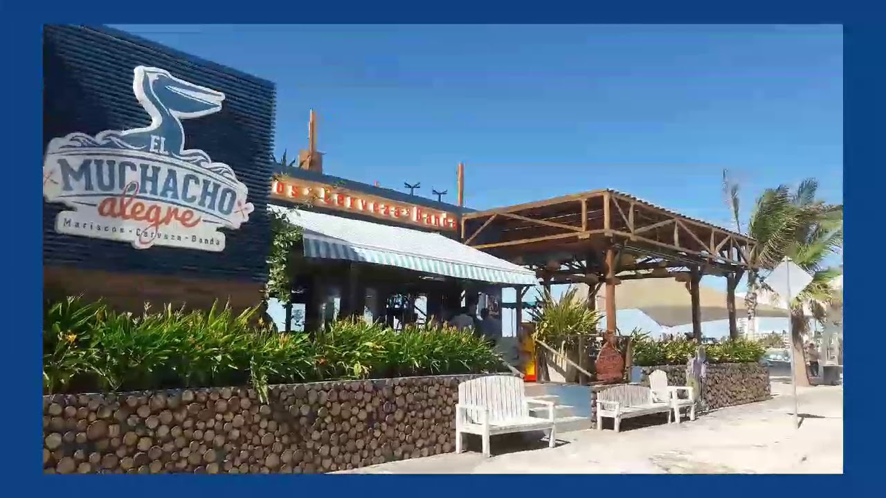 Mariscos Restauran El Muchacho Alegre Mazatlan Sinaloa Mexico Musica De
