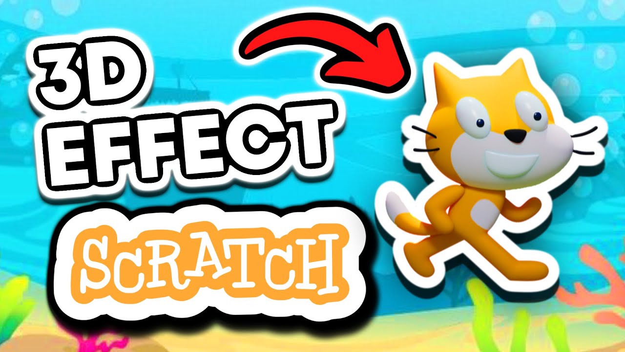 How To Make 3d Effect In Scratch Tutorial Youtube