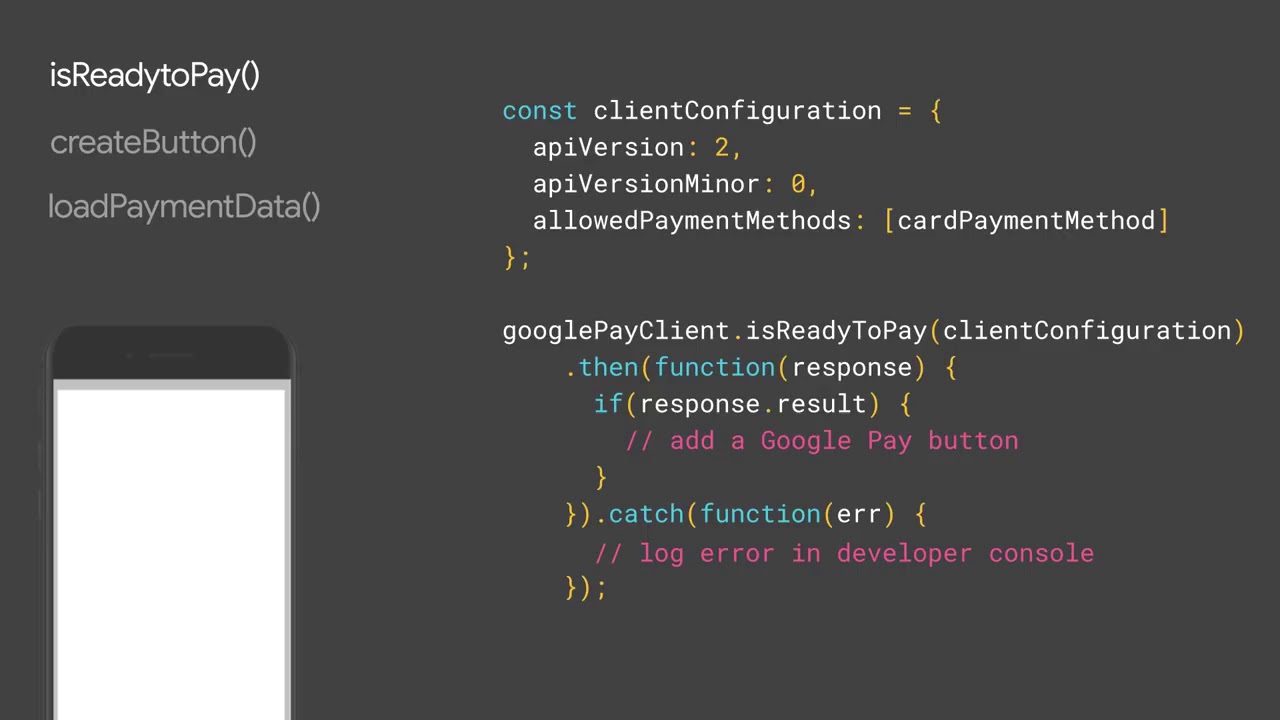 Google Pay Api Implementation Demo For Web Youtube