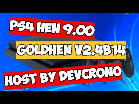 Host Ps4 Hen 9 00 Goldhen V2 4b14 By Devcrono Youtube