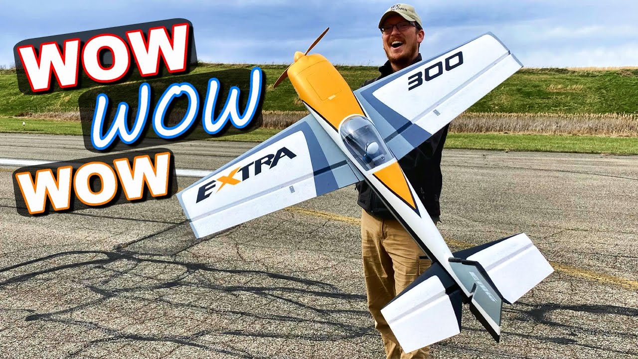 Best 3d Rc Plane Ever Flown E Flite Extra 300 Youtube