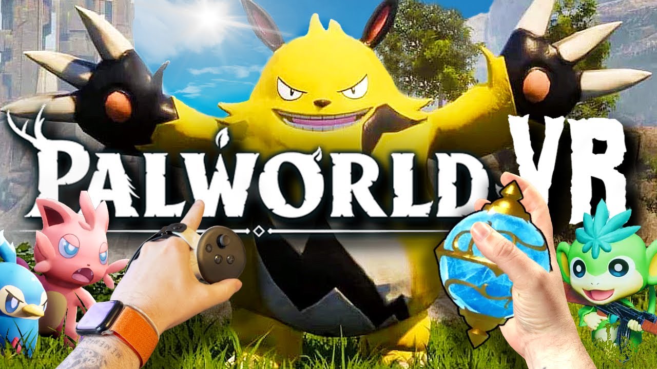 Palworld Vr Is Crazy First Person And Motion Controls Uevr Mod