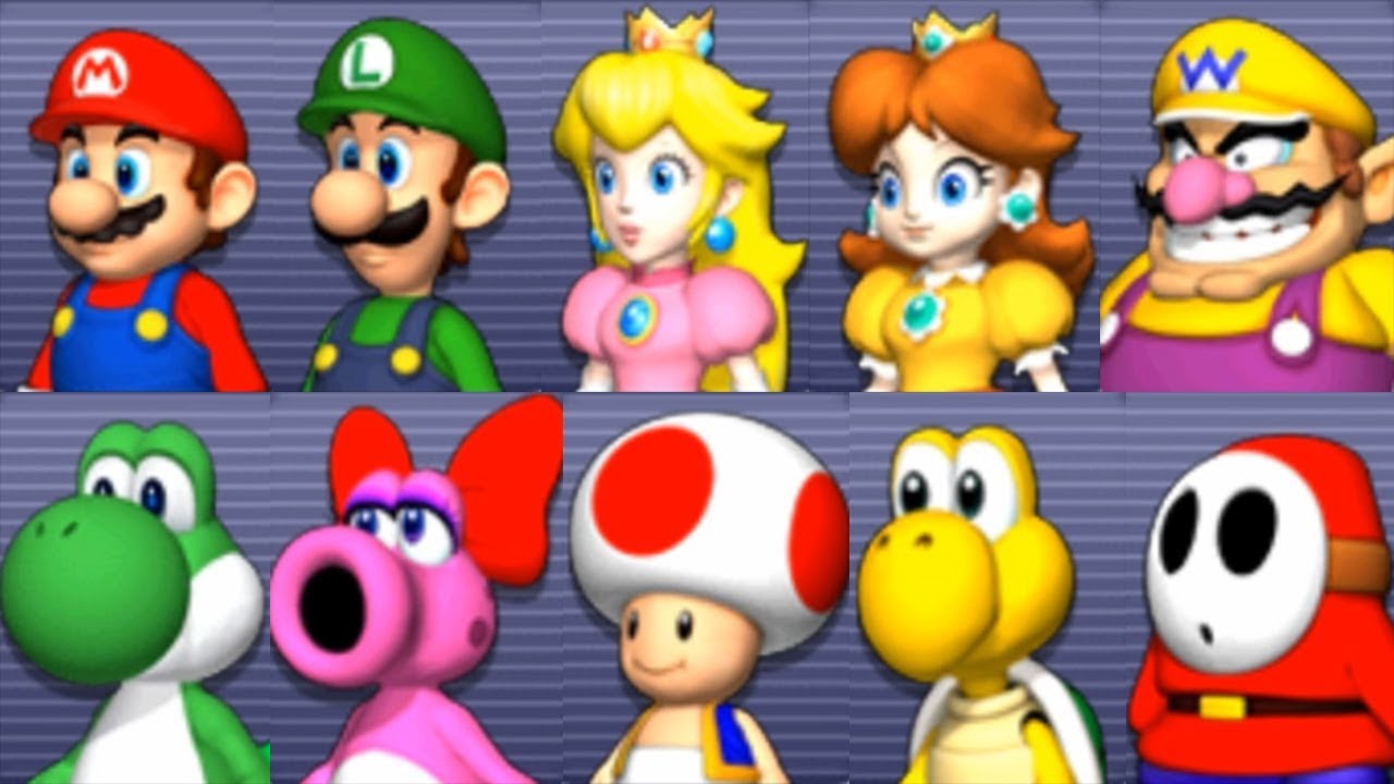 Mario Party 9 Characters Wii The Best Mario Party Games