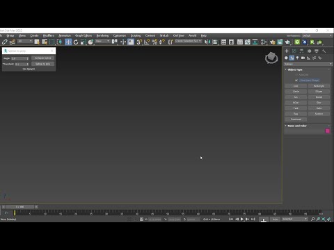 Script Spline To Poly For 3ds Max Youtube