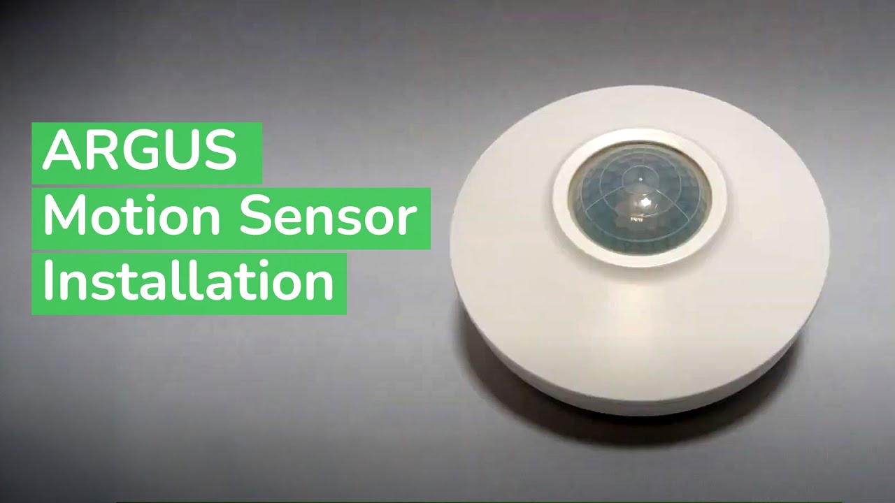 Installation Video Argus Motion Sensor Dali 230v Schneider Electric