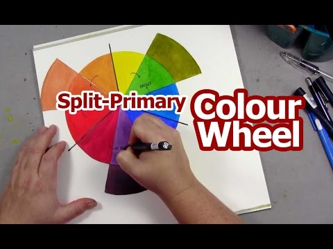 Split Primary Colour Wheel Youtube