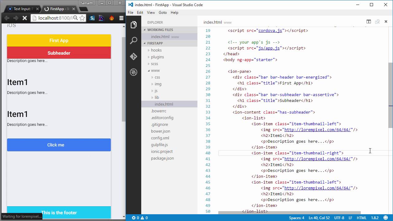 9 Ionic Basics Ionic Lists Youtube