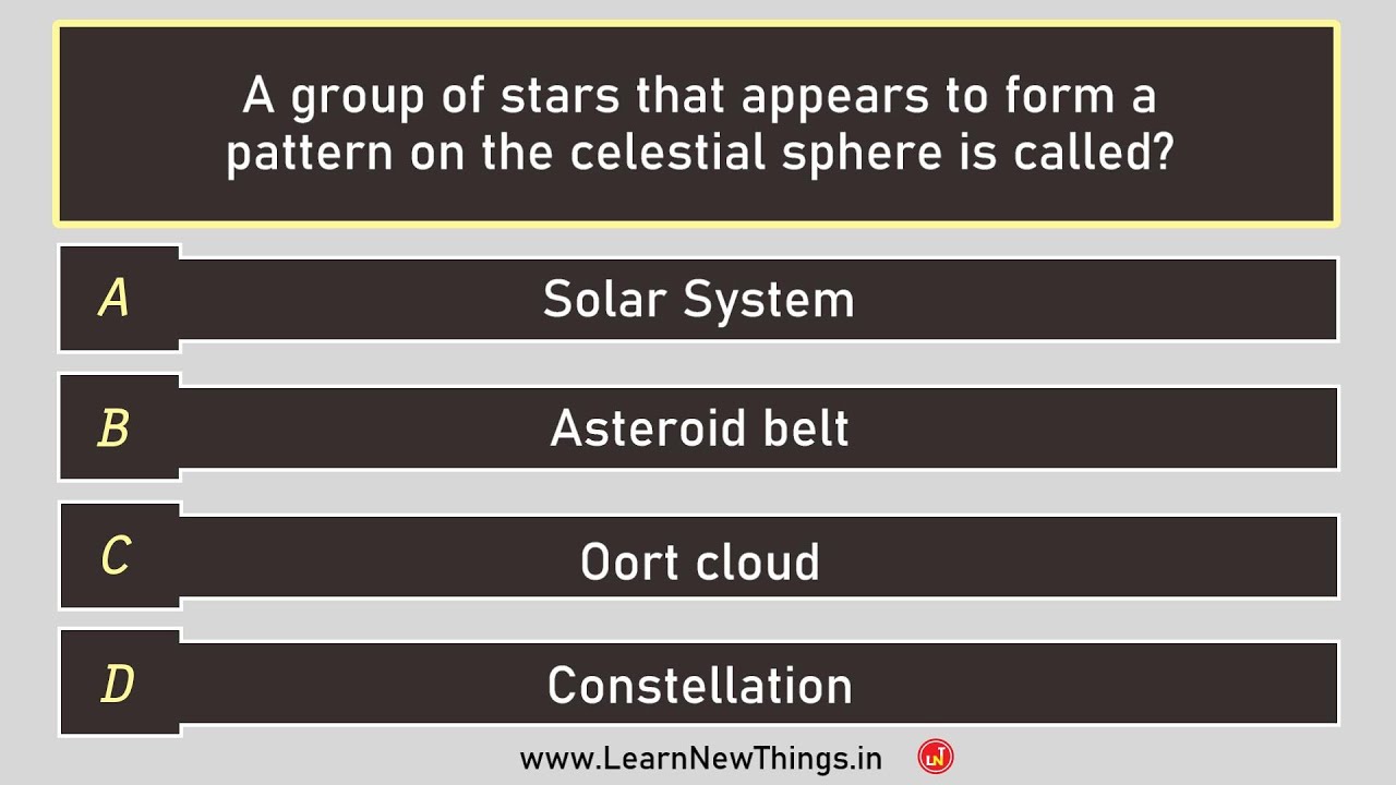 Space Quiz Part 3 10 Questions Astronomy Quiz Youtube