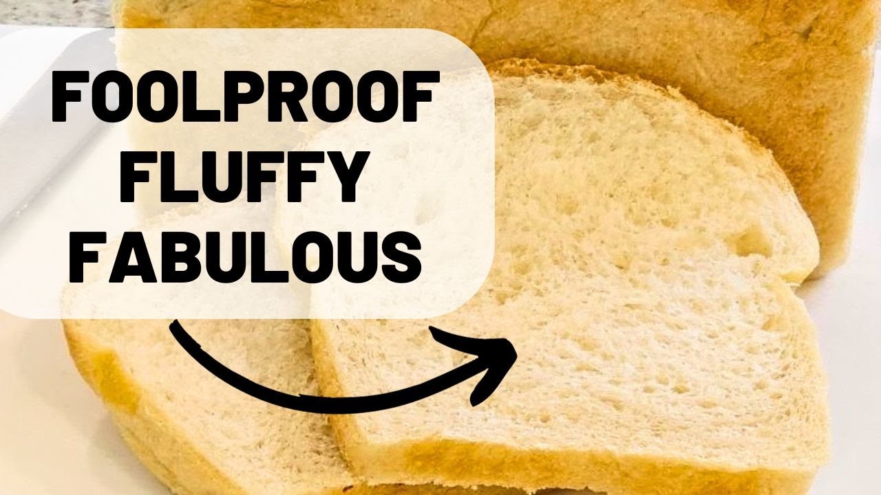 How To Make Perfect Bread Machine White Bread Youtube