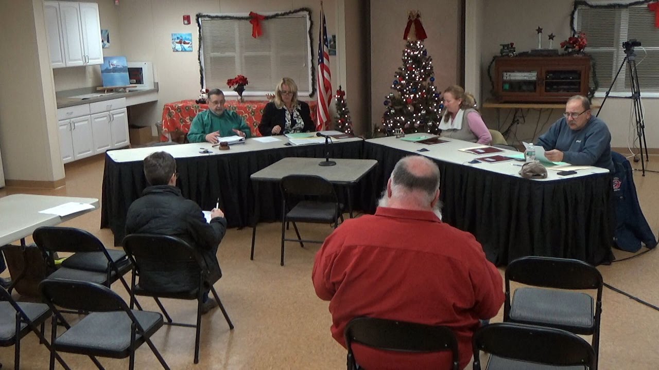 Board Of Selectmen December 19 2016 Youtube