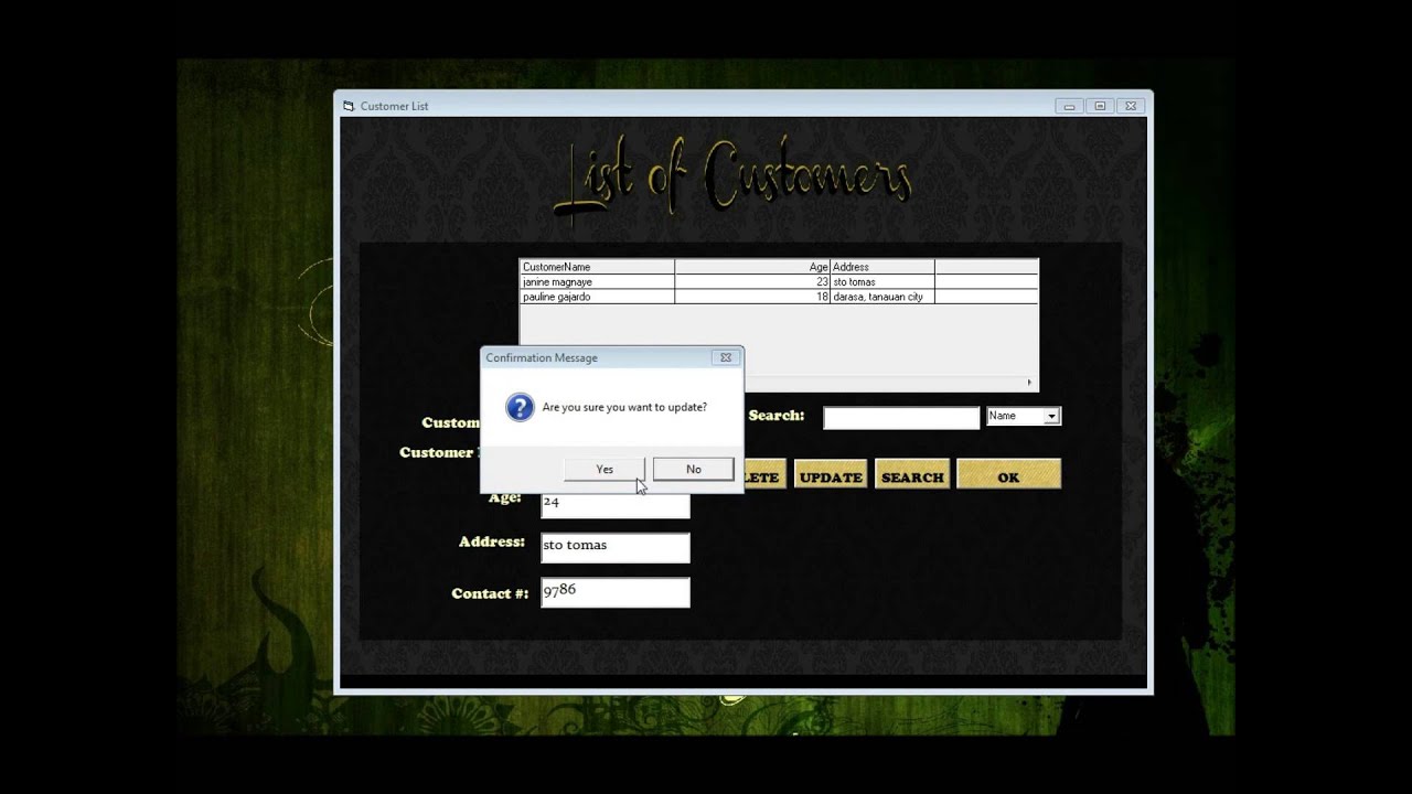 Billing System Youtube