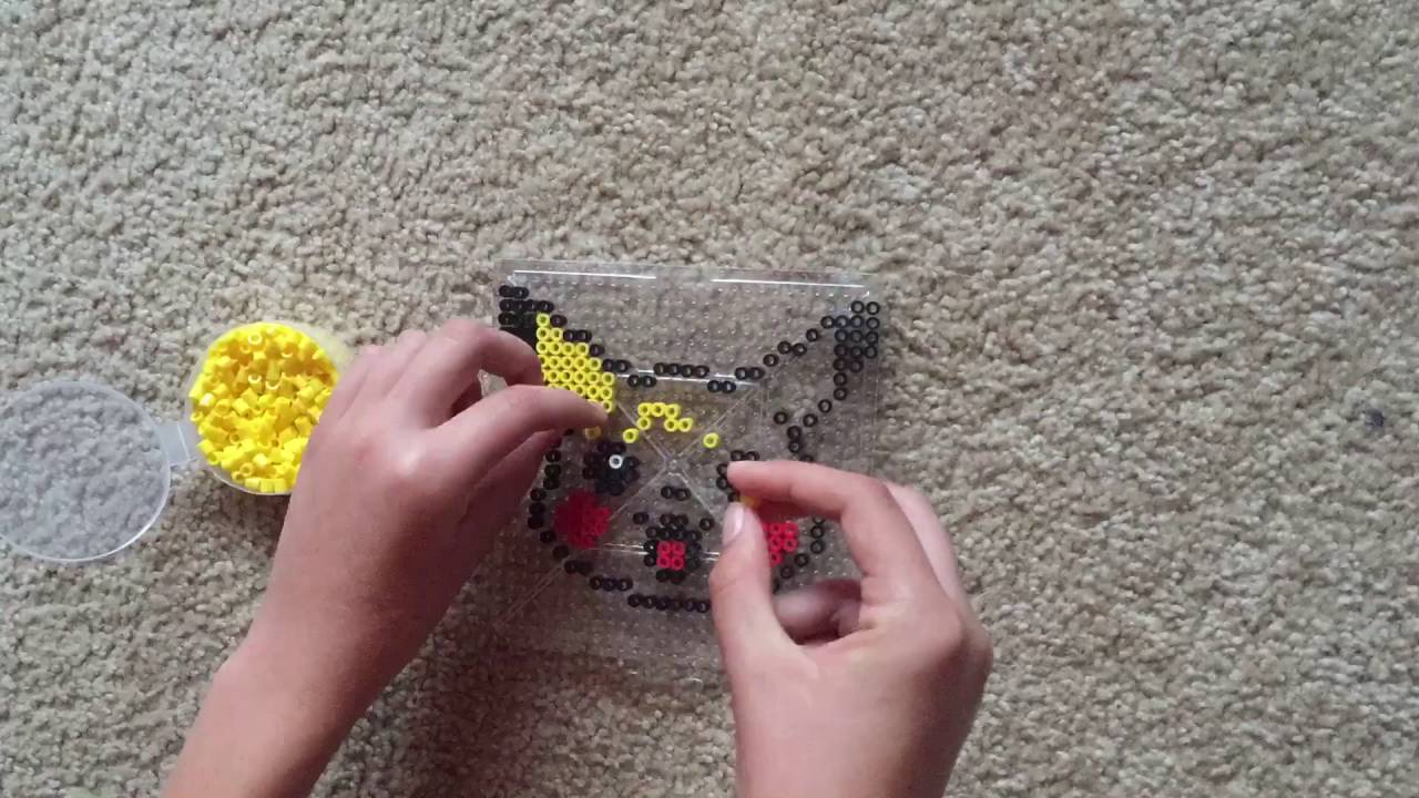 Perler Bead Pikachu Youtube