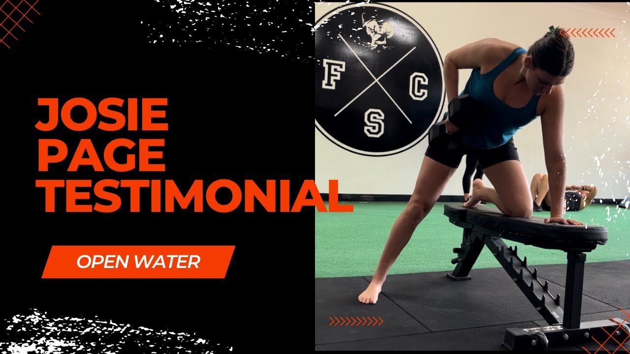 Josie Page Open Water Swimming Testimonial Youtube