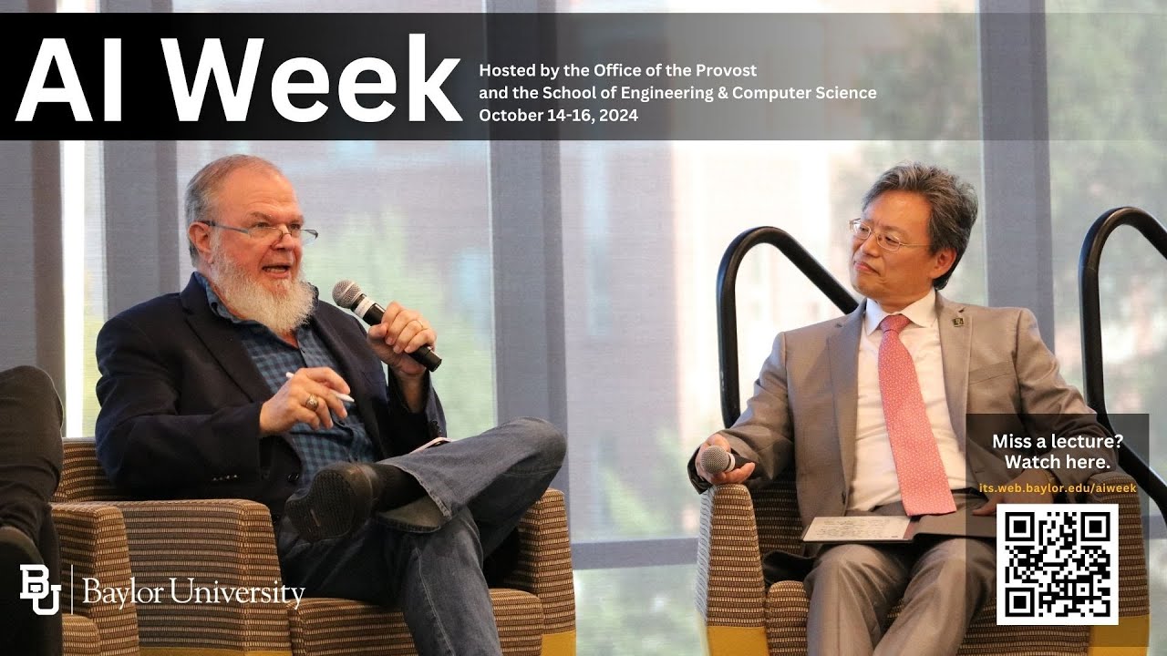 Ethical Ai With Dr Robert Marks Baylor University Ai Week 2024 Youtube
