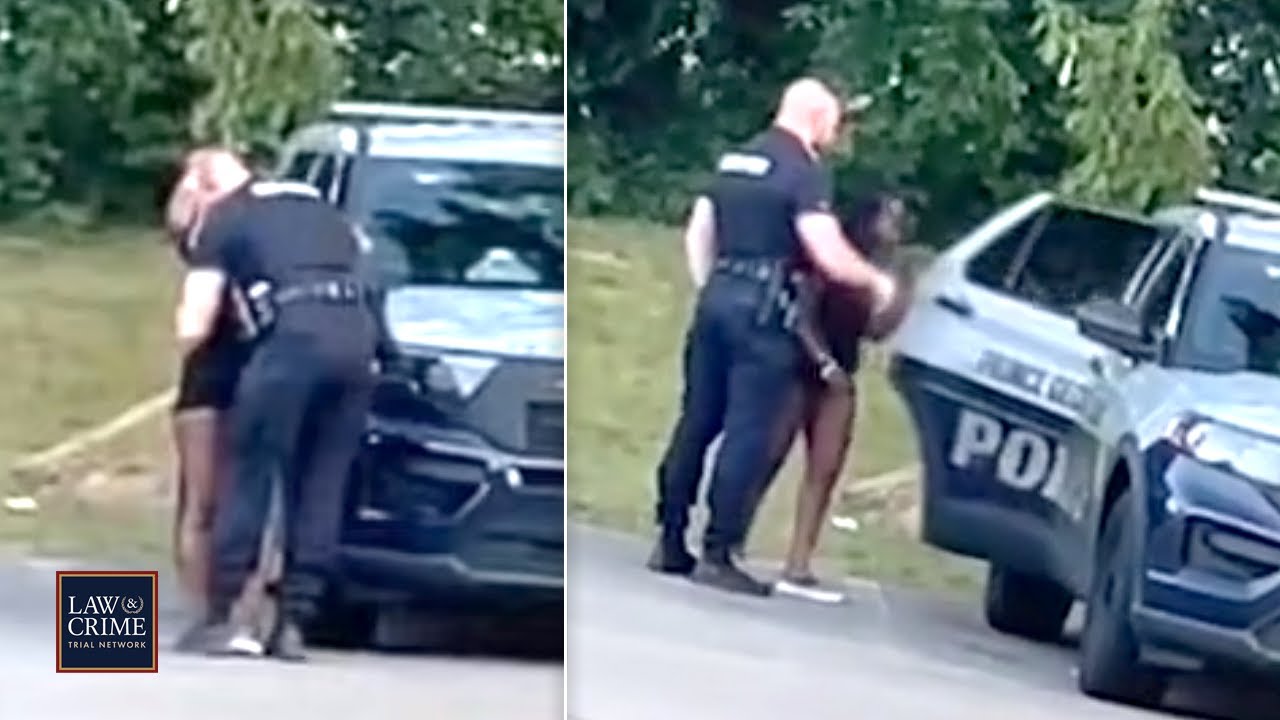 Cop Allegedly Caught Kissing Getting In Backseat Of Patrol Car With