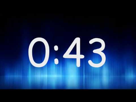 43 Second Timer Countdown From 43 To 0 Youtube