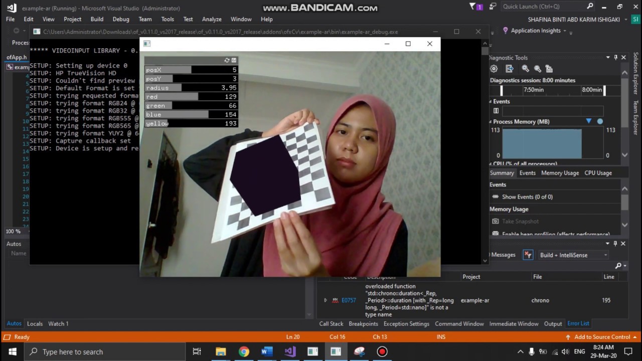 Artoolkit Using Openframeworks Youtube