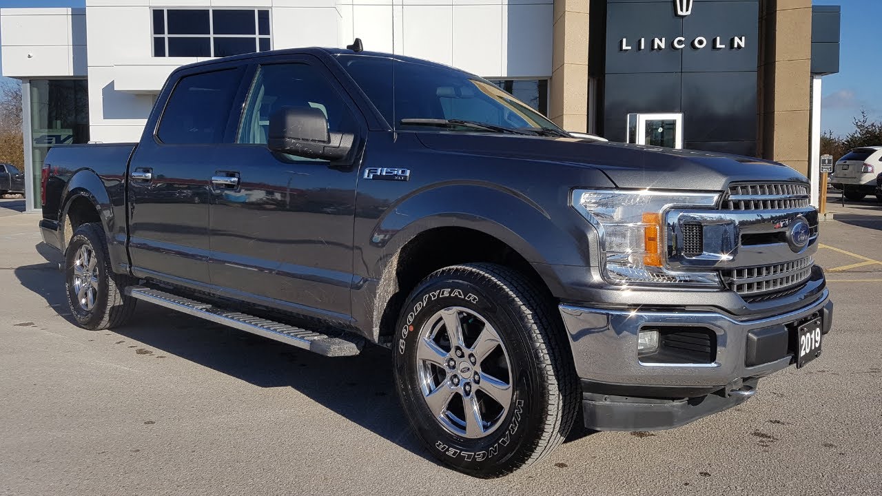 2019 Ford F 150 Xlt 4x4 Supercrew Cab Styleside 5 5 Ft Box Walk Around