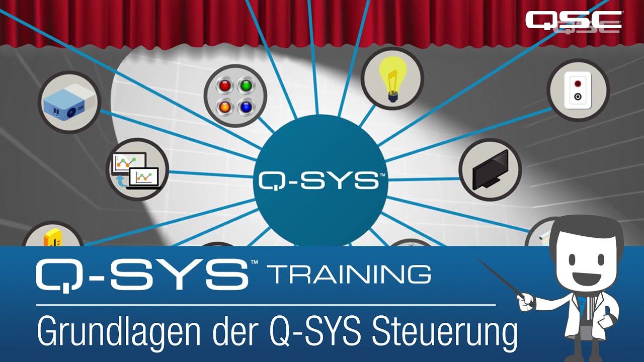 Q Sys Level One Training Introduction To Control German Youtube