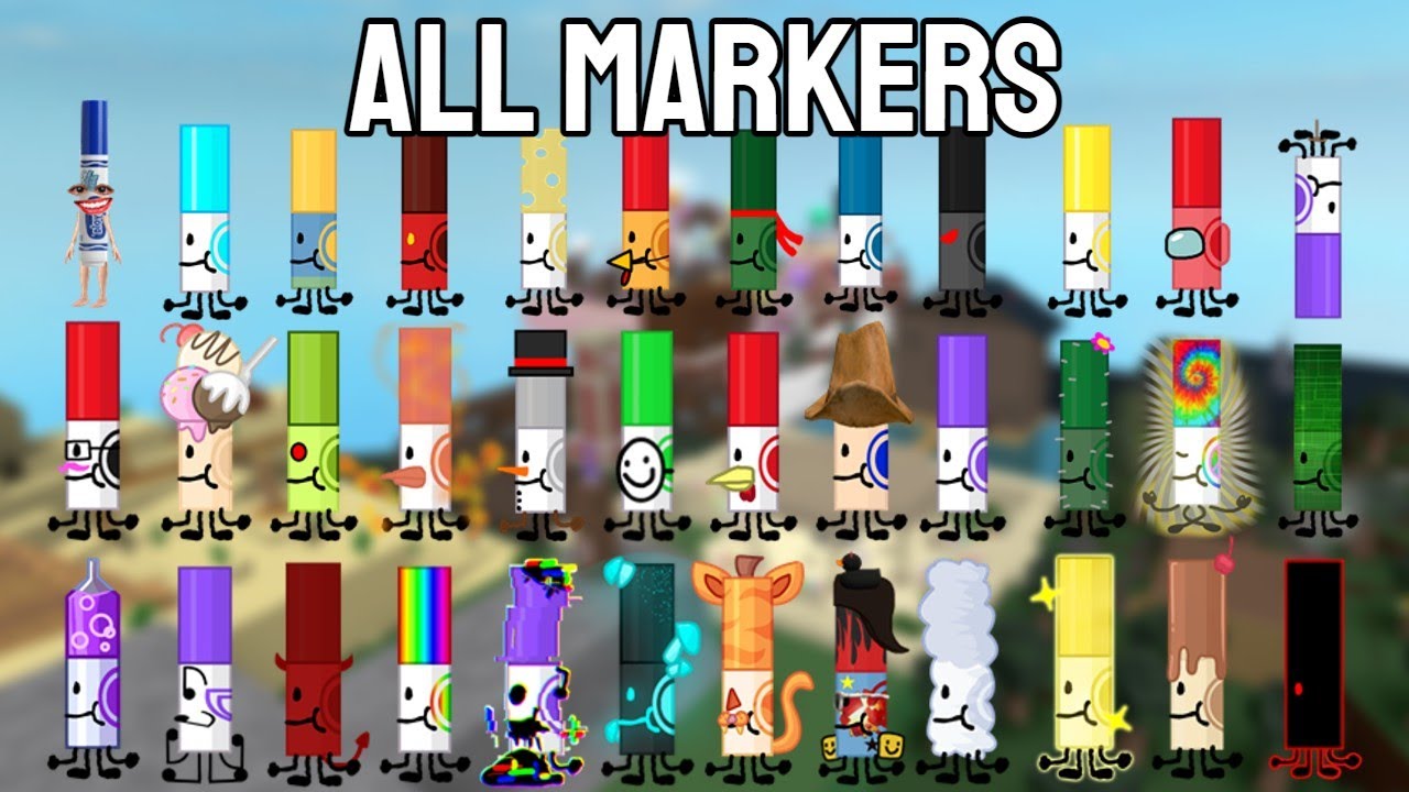 How To Find All Markers 177 Roblox Find The Markers Youtube