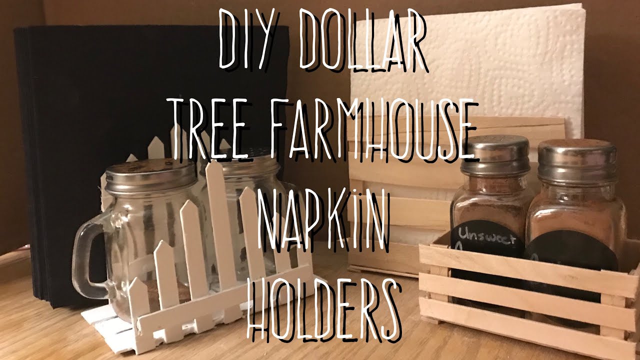 Diy Dollar Tree Napkin Holder At Alfred Willeford Blog