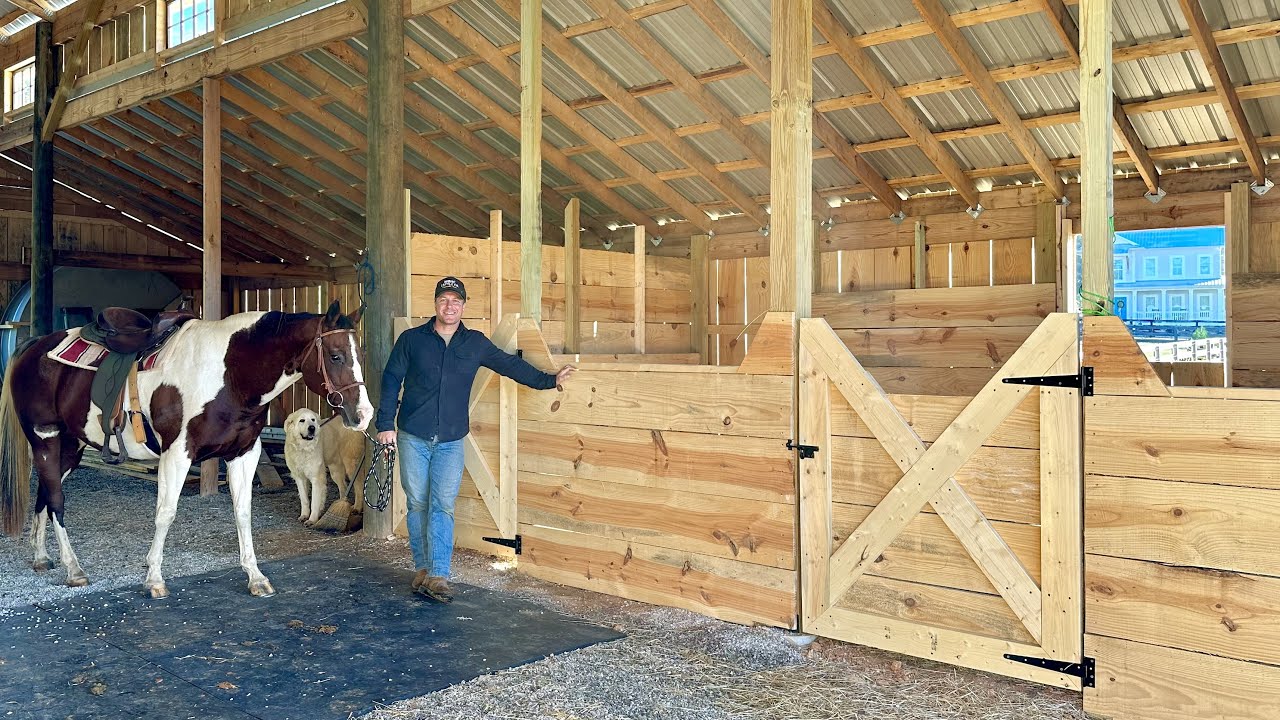 Horse Stall Barn Design