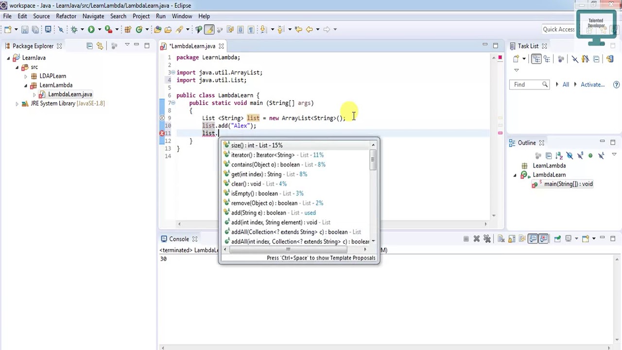 Lambda Expression Program Example Foreach Loop 5 Youtube