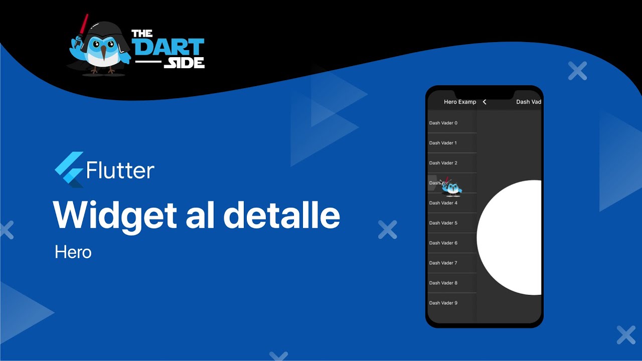 Hero Flutter Widget Al Detalle Youtube