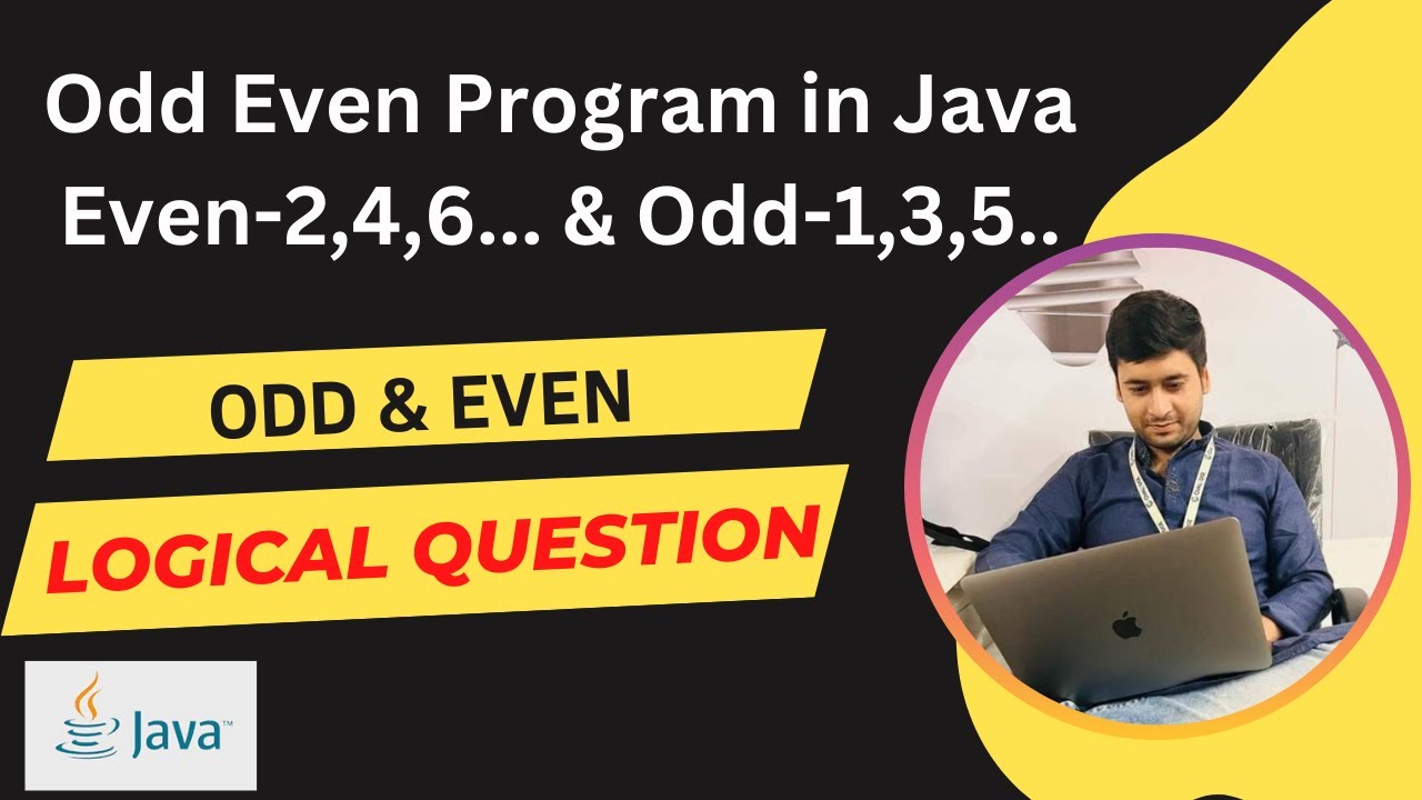 Odd Even Program In Java Logical Question Youtube