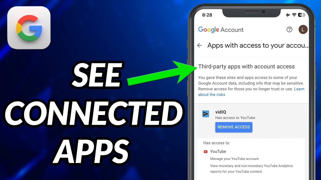 How To See Apps Connected To Google Account Youtube