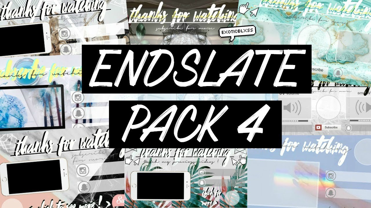 27 Tumblr Aesthetic Endslates Free Give Credit Sc Insta