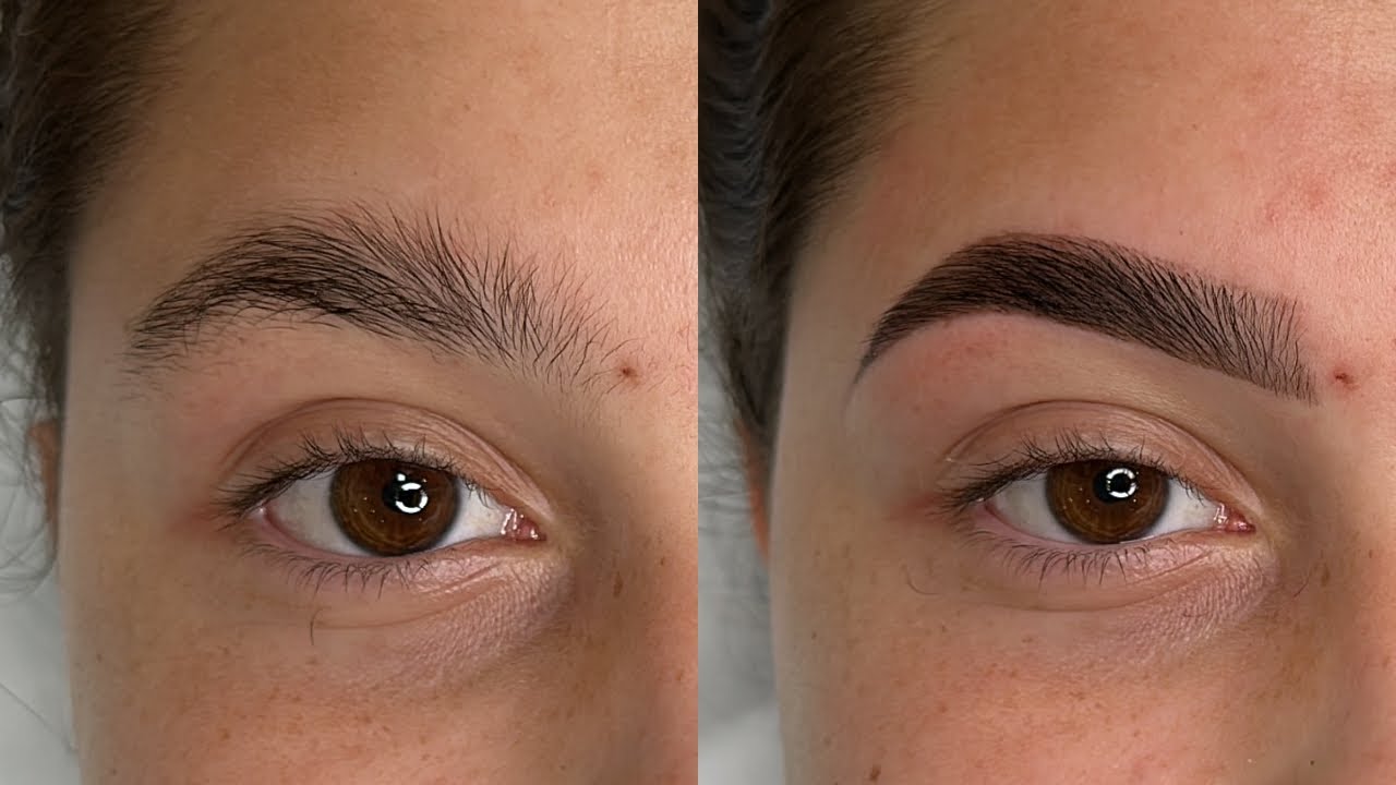 Beautiful Eyebrow Transformation Youtube
