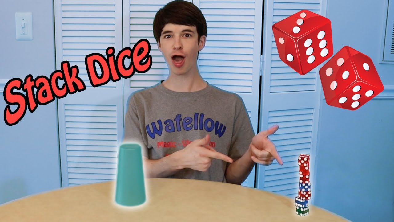 Dice Stacking Dare Challenge Youtube