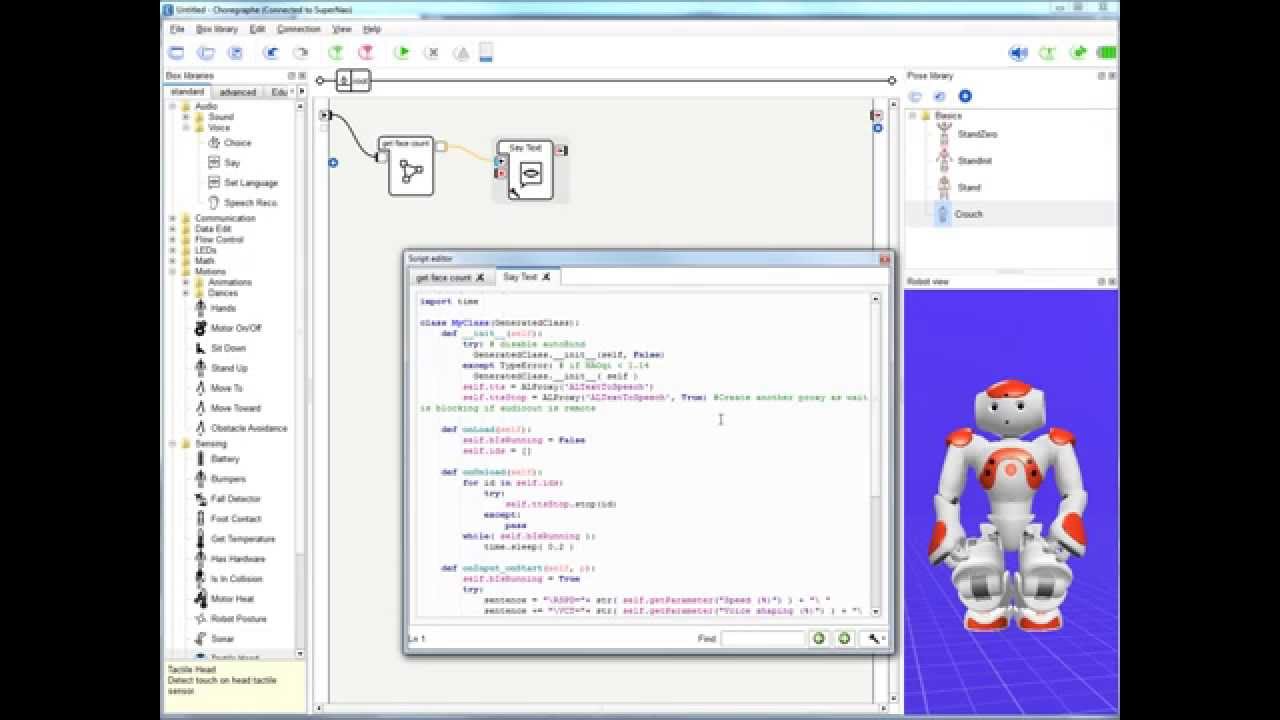 Programming Nao Robot With Python Webinar Youtube