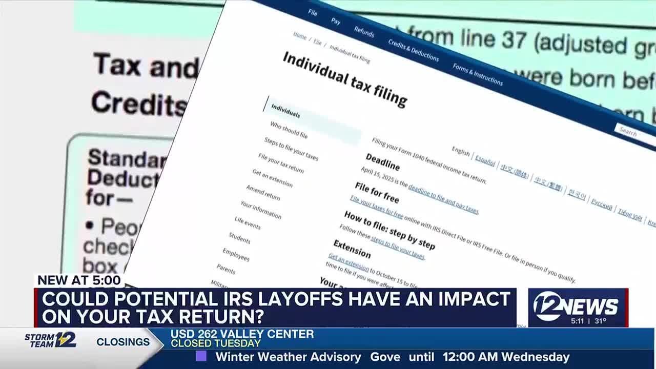 Could Irs Worker Cuts Impact Your Tax Return Youtube