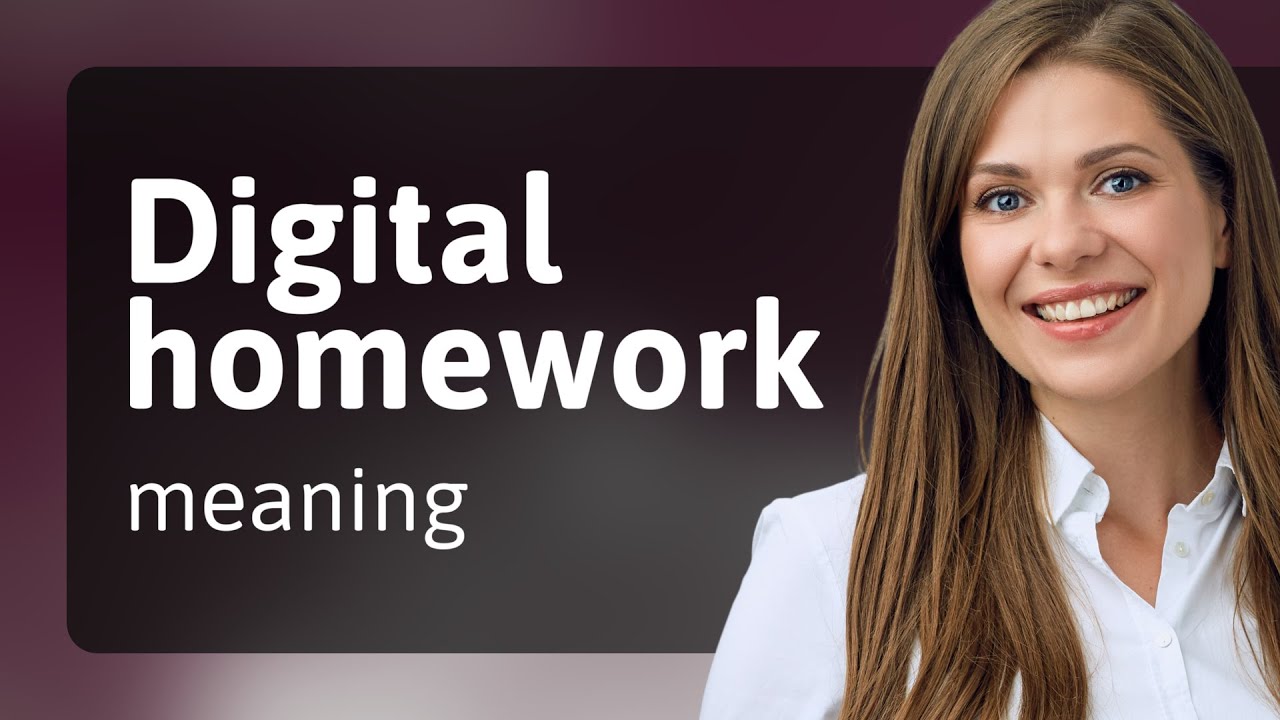 Digital Homework Embracing Technology In Education Youtube